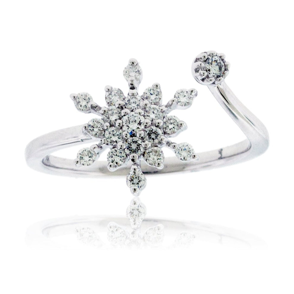 Diamond Snowflake Ring – Park City Jewelers
