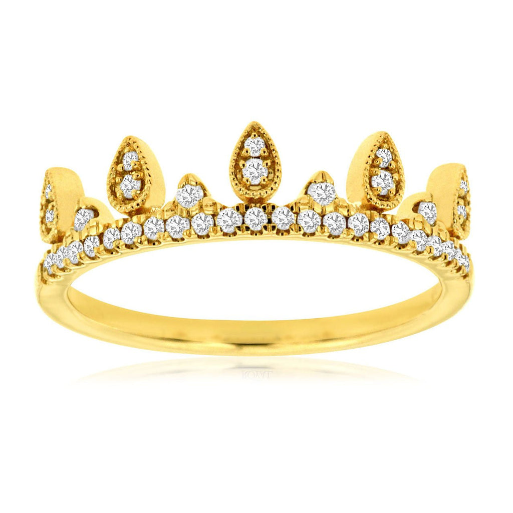 Diamond Tiara - Crown Style Ring – Park City Jewelers