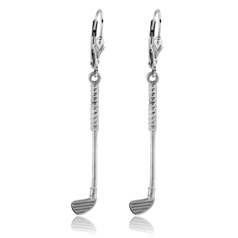 Simple Dangle Golf Club Earrings – Park City Jewelers