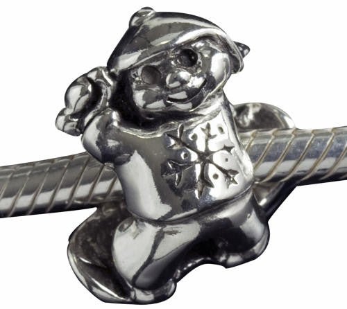 Snowboarder Bracelet Bead – Park City Jewelers